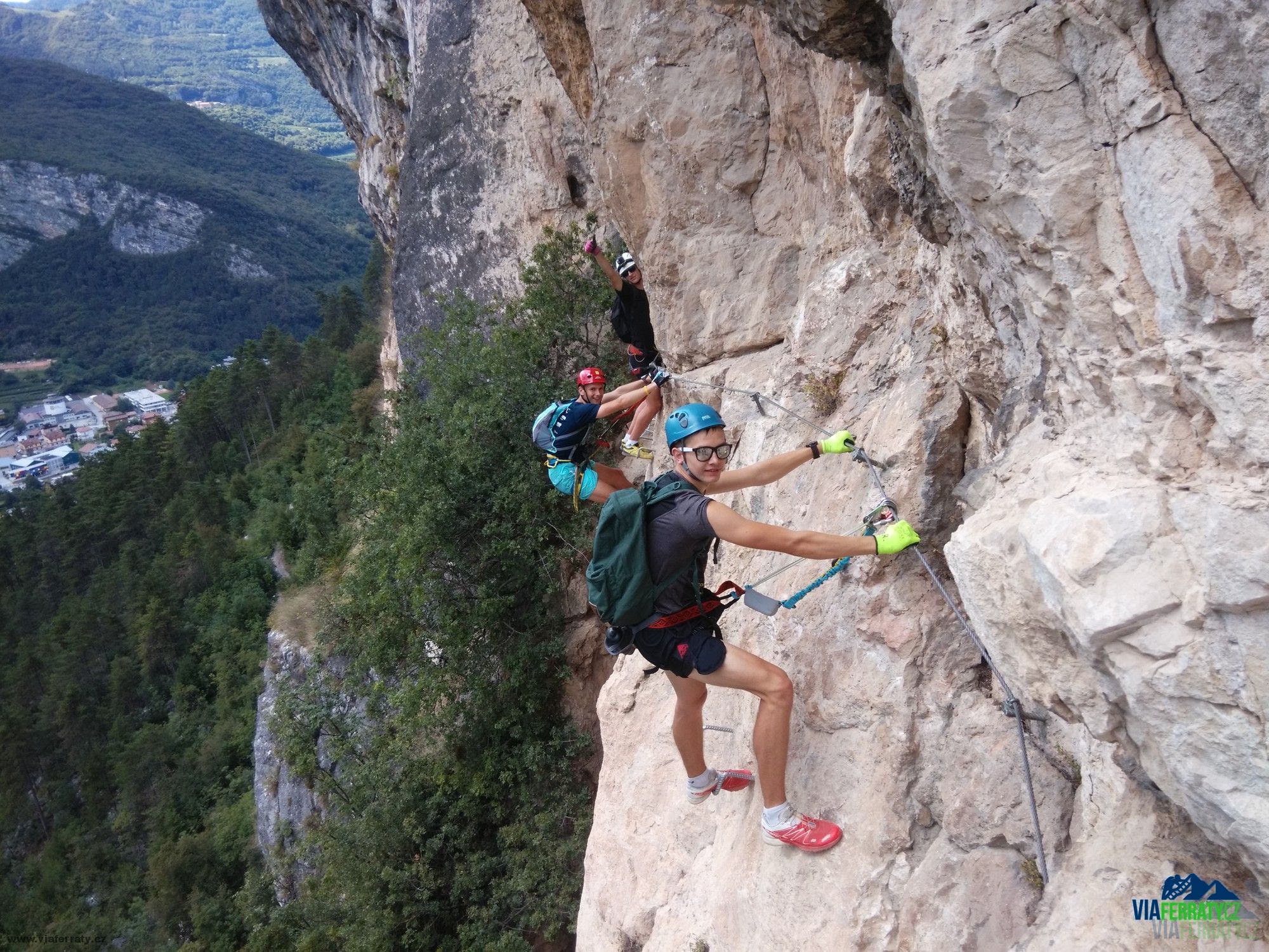 Via ferrata Monte Albano - ViaFerraty.cz