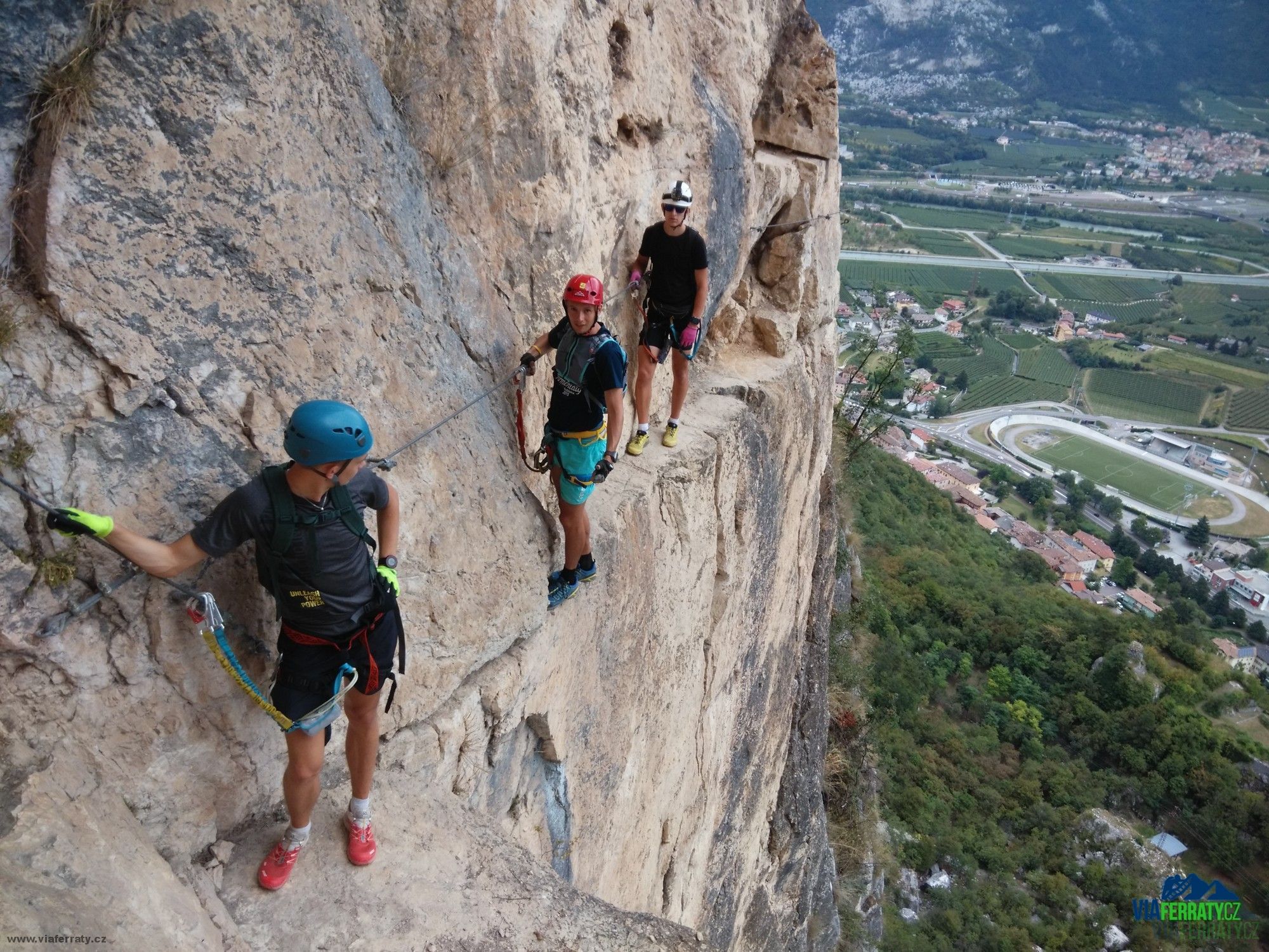 Via ferrata Monte Albano - ViaFerraty.cz