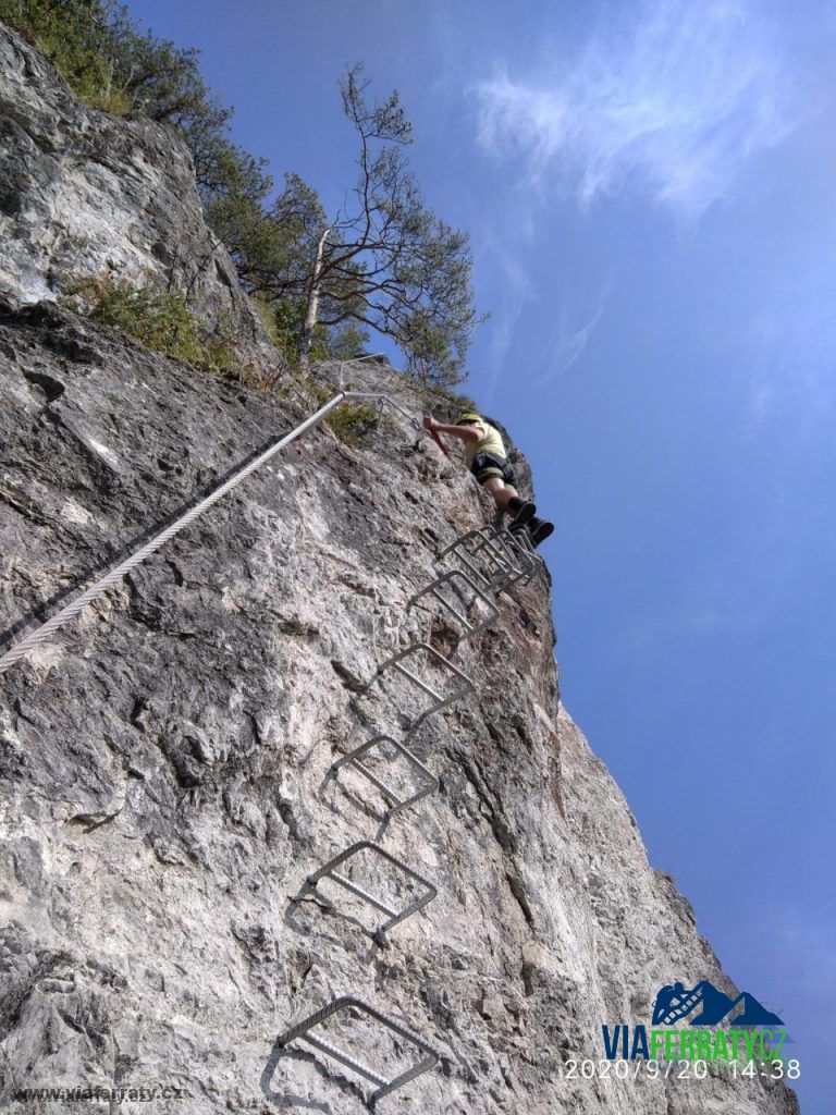 Via ferrata Dve Veže – 7. trasa - ViaFerraty.cz